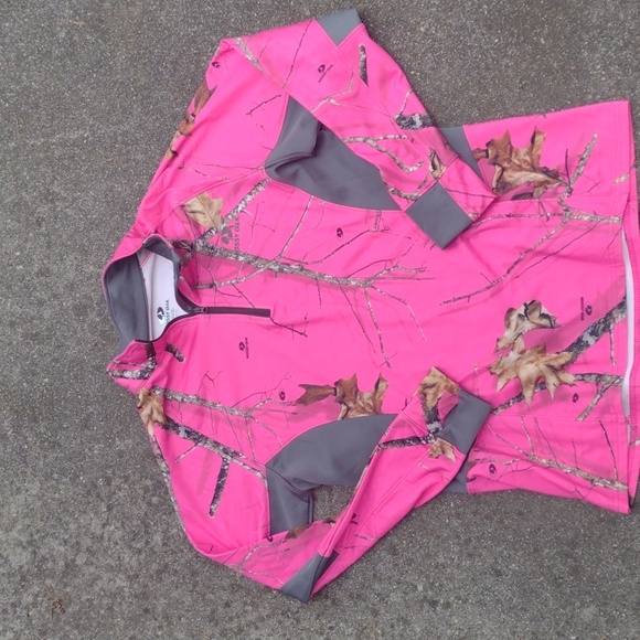 Mossy Oak | Tops | Mossy Oak Pink Camo Jacket | Poshmark